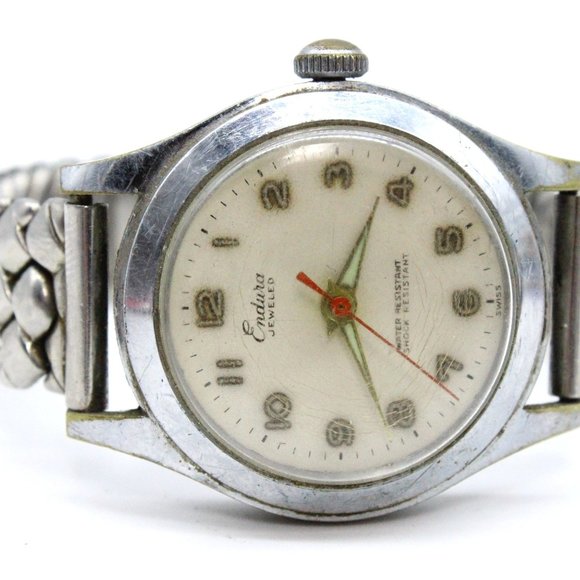 Endura | Accessories | Vintage Endura Watch Mens Classic Luxury ...